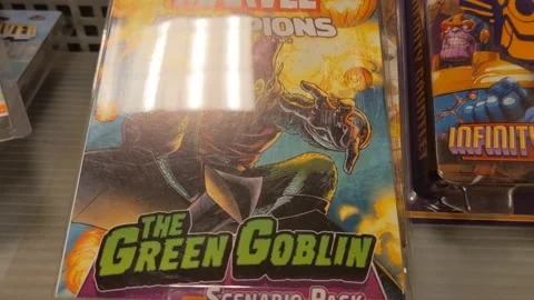 The Green Goblin Board Game | Stock Video | Pond5