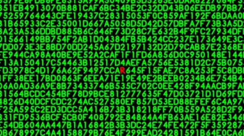 Red Matrix Numbers Stock Footage ~ Royalty Free Stock Videos | Page 8