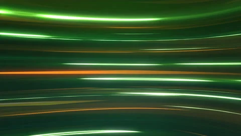 Green Horizontal Glowing Speed Lines Ani... | Stock Video | Pond5