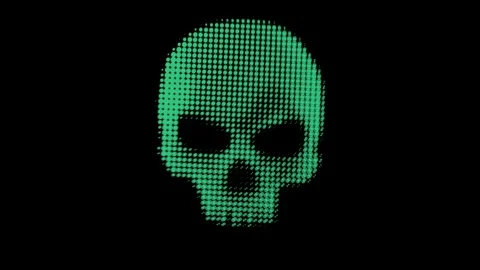 Skull Green Screen Stock Footage ~ Royalty Free Stock Videos | Pond5
