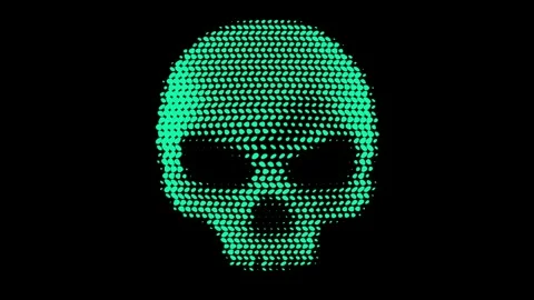 Skull Green Screen Stock Footage ~ Royalty Free Stock Videos | Pond5