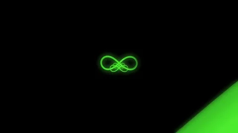 Green Infinity Symbol Stock Footage ~ Royalty Free Stock Videos | Pond5