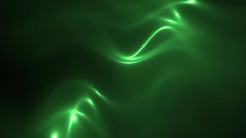 Green Light Ray Passing Through Silk Tex... | Stock Video | Pond5
