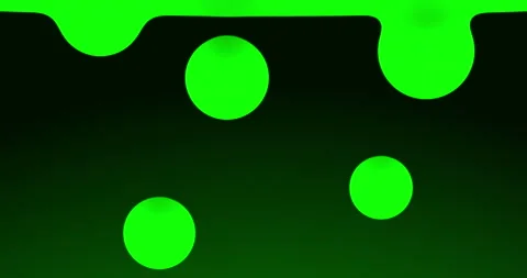 Green moving blobs of lava lamp, loopabl... | Stock Video | Pond5