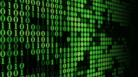 0 and 1 Computer Stock Video Footage | Royalty Free 0 and 1 Computer ...