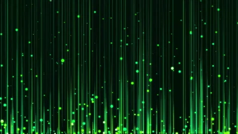 Green particles bokeh dust abstract ligh... | Stock Video | Pond5