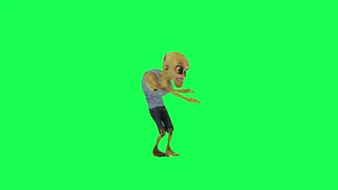 Green screen 3D animated zombie dancing ... | Stock Video | Pond5