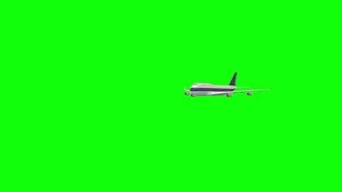 Airplane Green Screen Stock Videos – Royalty-Free HD & 4K Videos