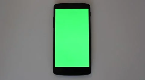 Android Phone Green Screen Stock Video Footage | Royalty Free Android ...