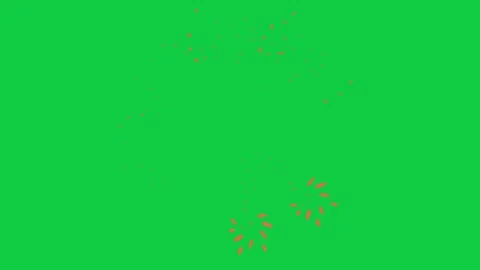 Green screen animated cartoon with anima... | Stock Video | Pond5