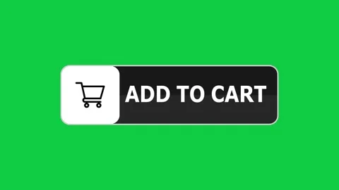 Green screen animation of add to cart pu... | Stock Video | Pond5