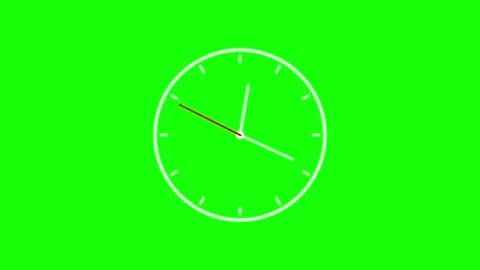 Green screen Animation watch 4K video, S... | Stock Video | Pond5