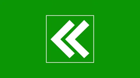 green screen arrow symbol square in midd... | Stock Video | Pond5