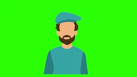 green screen , avatar,artist | Stock Video | Pond5