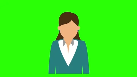 green screen , avatar,teacher | Stock Video | Pond5