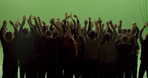 Green Screen Crowd Cheering Stock Videos – Royalty-Free HD & 4K Videos