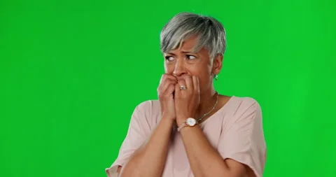 Green Screen Scared Stock Video Footage | Royalty Free Green Screen ...