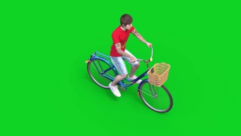 Bike Ride Green Screen Stock Videos – Royalty-Free HD & 4K Videos | Pond5