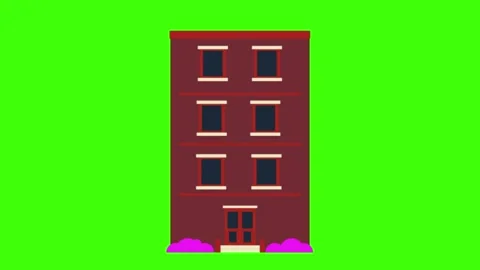 green screen , buildings , Building | Stock Video | Pond5
