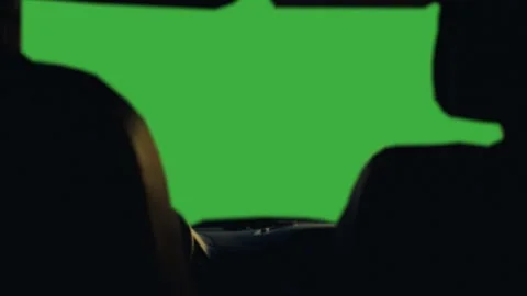 Green screen car windshield | Stock Video | Pond5