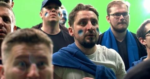 Green Screen Crowd Cheering Stock Video Footage | Royalty Free Green ...