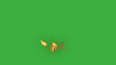 Green screen chroma key animation video ... | Stock Video | Pond5
