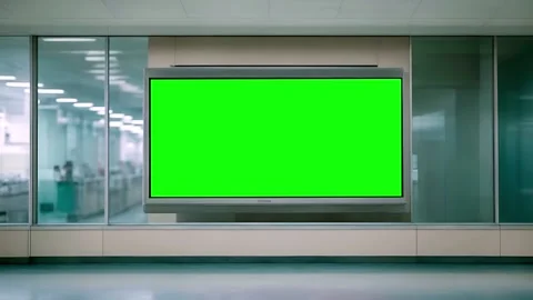 Green screen chroma key on a screen inst... | Stock Video | Pond5