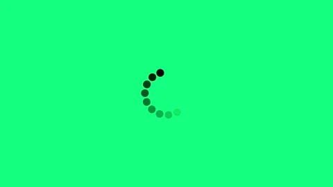 Loading Circle Green Screen Stock Video Footage | Royalty Free Loading Circle Green Screen ...