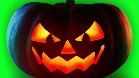 green screen close up pumpkin for video ... | Stock Video | Pond5