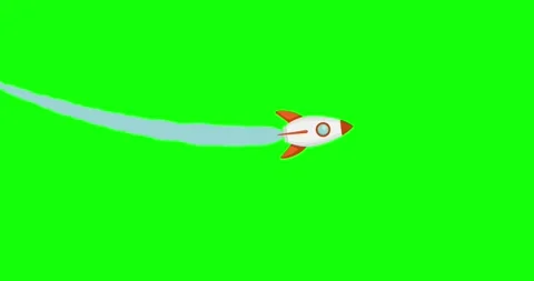 Rocket Launch Green Screen Stock Video Footage | Royalty Free Rocket ...