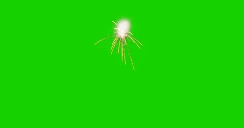Green screen explosion sky missile firew... | Stock Video | Pond5