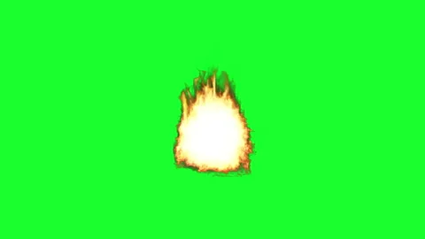 Green Screen Fireball Stock Video Footage | Royalty Free Green Screen ...