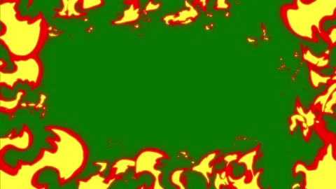green screen green circle red yellow swi... | Stock Video | Pond5