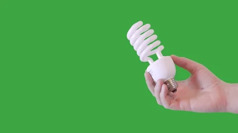 Light Bulb Idea Green Screen Stock Video Footage | Royalty Free Light ...