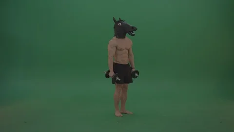 Bodybuilder Green Screen Stock Videos – Royalty-Free HD & 4K Videos