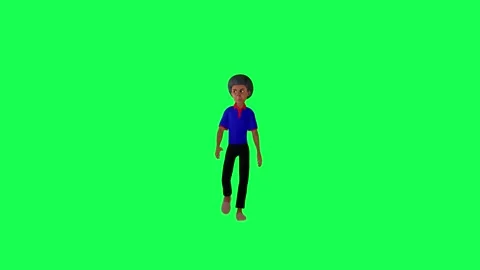 Green screen indian boy walking isolated... | Stock Video | Pond5