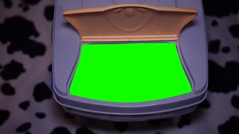 Garbage Can Screen Stock Footage ~ Royalty Free Stock Videos | Pond5