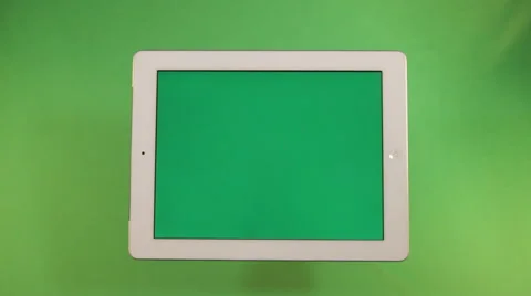 green screen ipad display green backgrou... | Stock Video | Pond5
