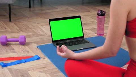 Green Screen Yoga Stock Footage ~ Royalty Free Stock Videos | Pond5