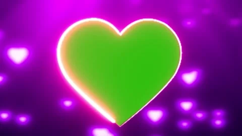 Green Screen Love Frame Heart Motion Fr... | Stock Video | Pond5