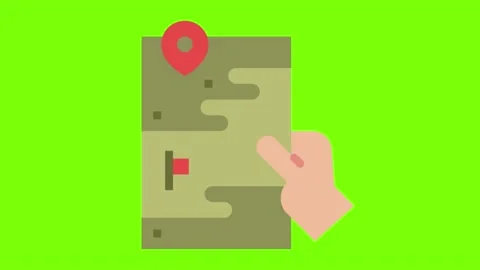 green screen , Map, Strategy, high quali... | Stock Video | Pond5