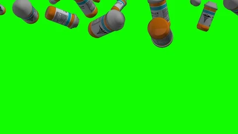 Falling Green Screen Stock Video Footage | Royalty Free Falling Green ...