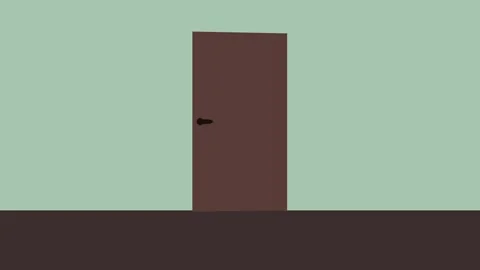 Green Screen Open Door Animation in Mint... | Stock Video | Pond5