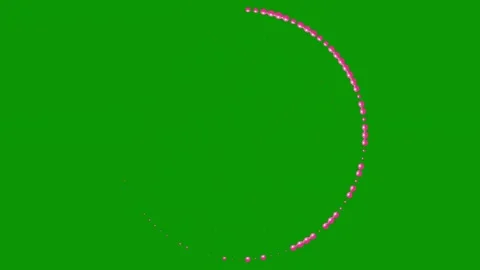 A green screen with pink ball on it and ... | Stock Video | Pond5