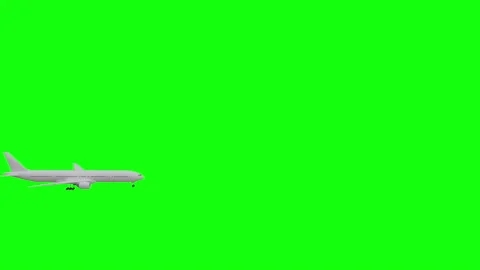 Airplane Green Screen Stock Videos – Royalty-Free HD & 4K Videos