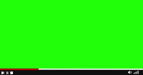 Green screen play video animation | Stock Video | Pond5