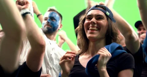 GREEN SCREEN portrait of Caucasian femal... | Stock Video | Pond5