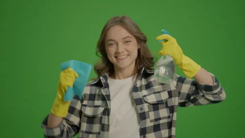 Green Screen.A Portrait of a Smiling You... | Stock Video | Pond5