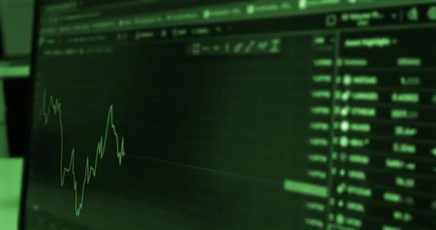 green screen price trading linear chart ... | Stock Video | Pond5