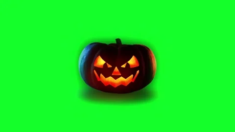 Green Screen Pumpkins Stock Video Footage | Royalty Free Green Screen ...